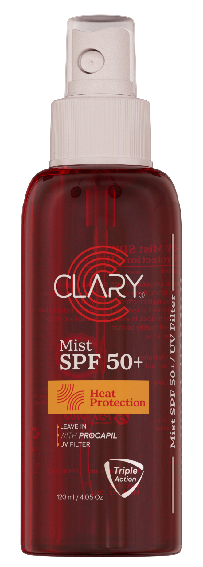 CLARY SPF 50+ Mist - 120 ML – SohatiCare Egypt