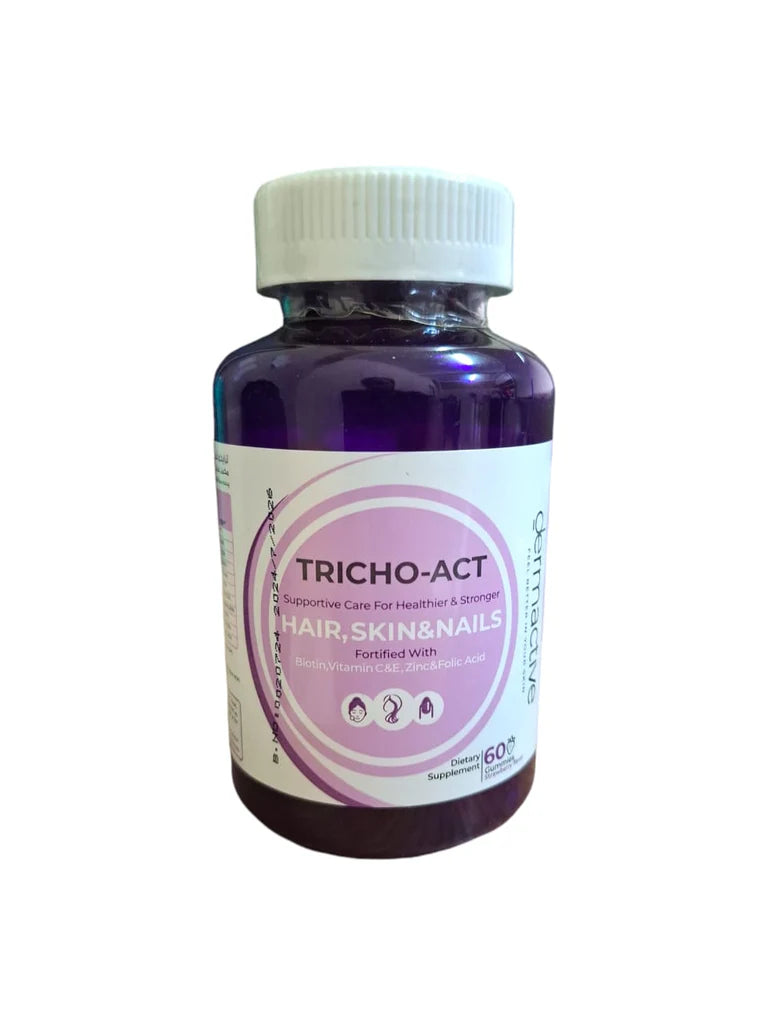 DA TRICHO-ACT Food Supplement 60 GUMMIES – SohatiCare Egypt