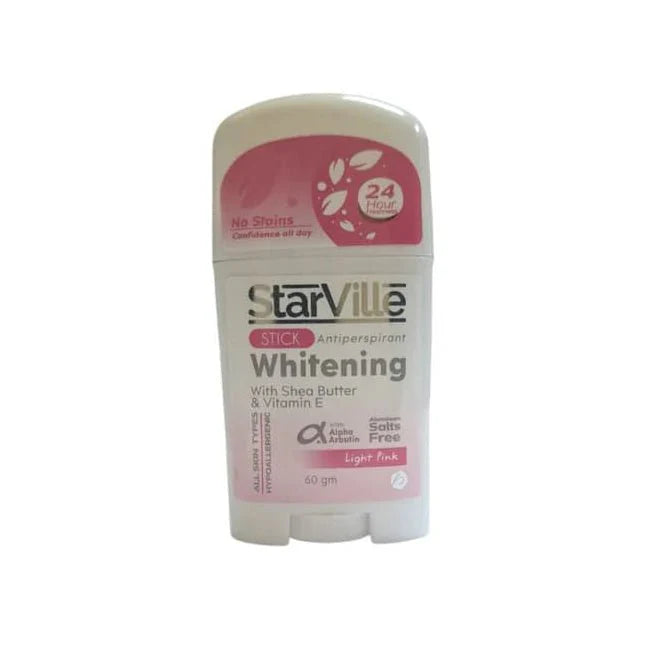 StarVille whitening Stick Light pink 60 gm – SohatiCare Egypt