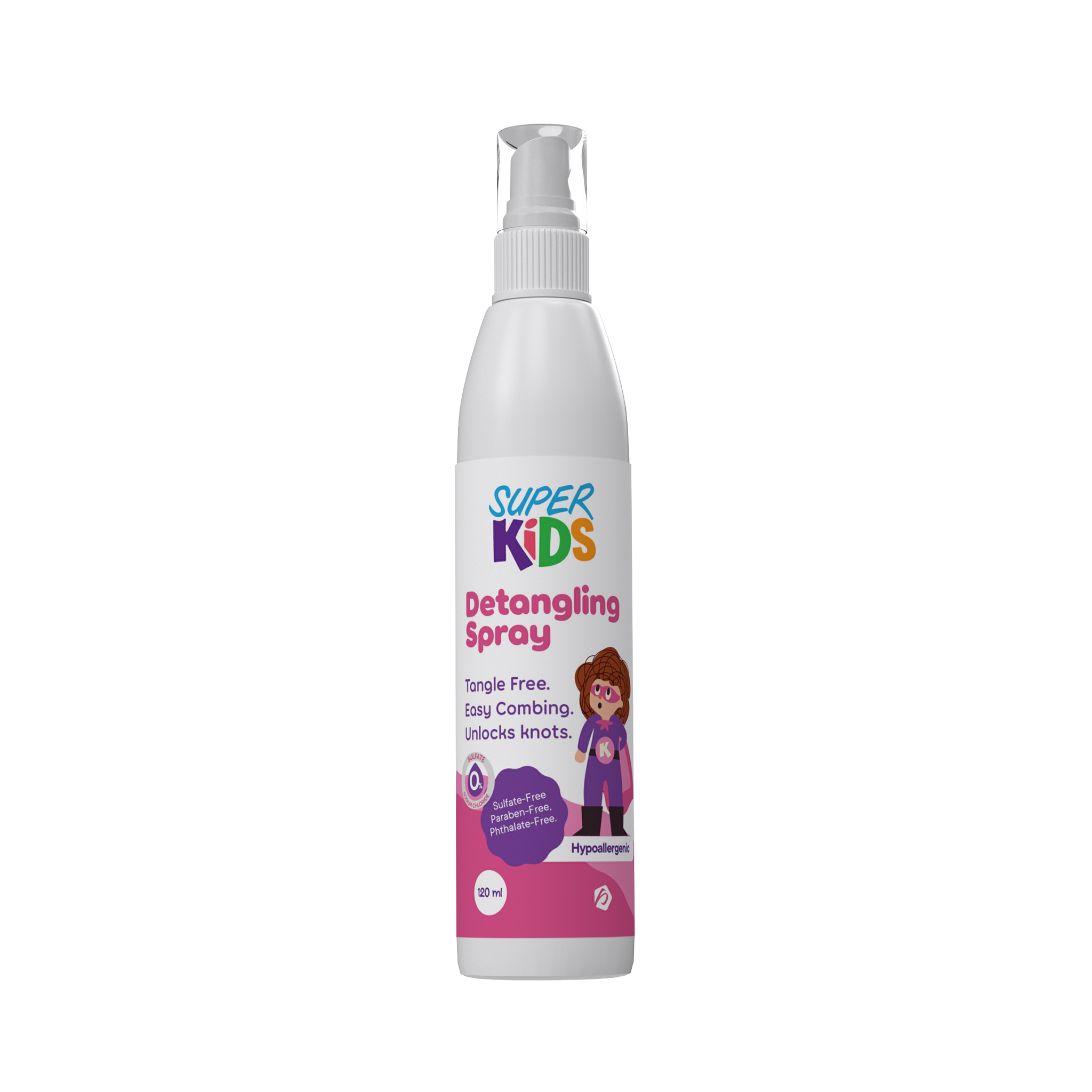 Superkids Detangling Spray 120 ml – SohatiCare Egypt